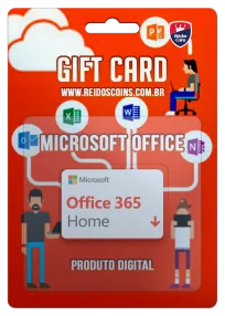Microsoft Office - Compre Gift Cards com Cashback