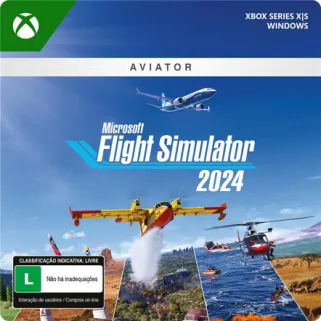 Xbox Microsoft Flight Simulator 2024 Aviator Edition - Receba na Hora ...