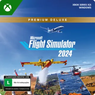 Xbox Microsoft Flight Simulator 2024 Premium Deluxe Edition - Compre ...